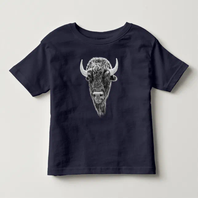 Tatanka, Buffalo Spirit Animal (American Bison) Toddler T-shirt | Zazzle