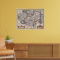 Tatary Antique Map of Central & Northern Asia Poster | Zazzle