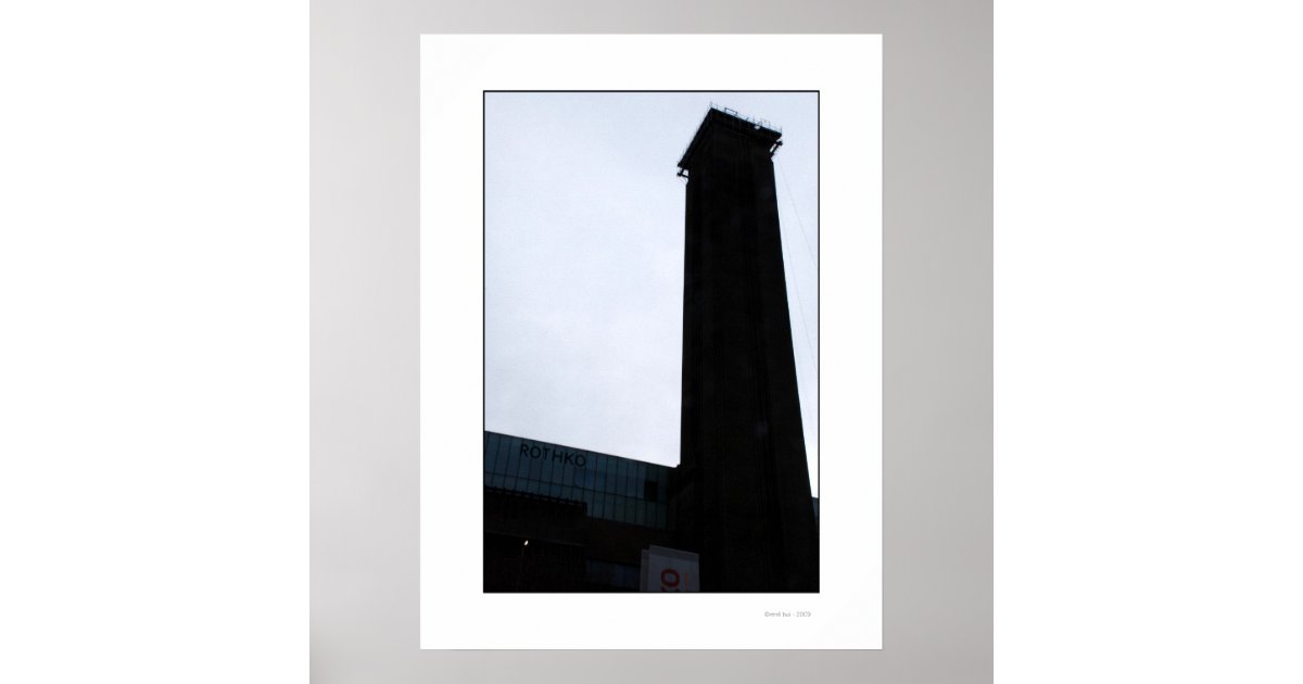 TATE MODERN Poster | Zazzle