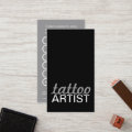 tattoo artist punch card | Zazzle