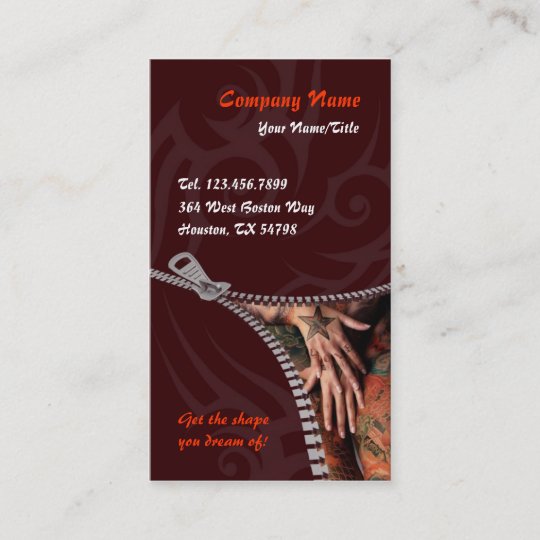 Tattoo Business Card | Zazzle.com