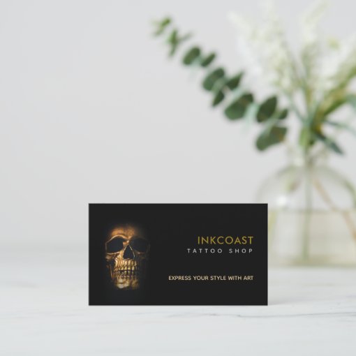 Tattoo Shop Slogans Business Cards | Zazzle