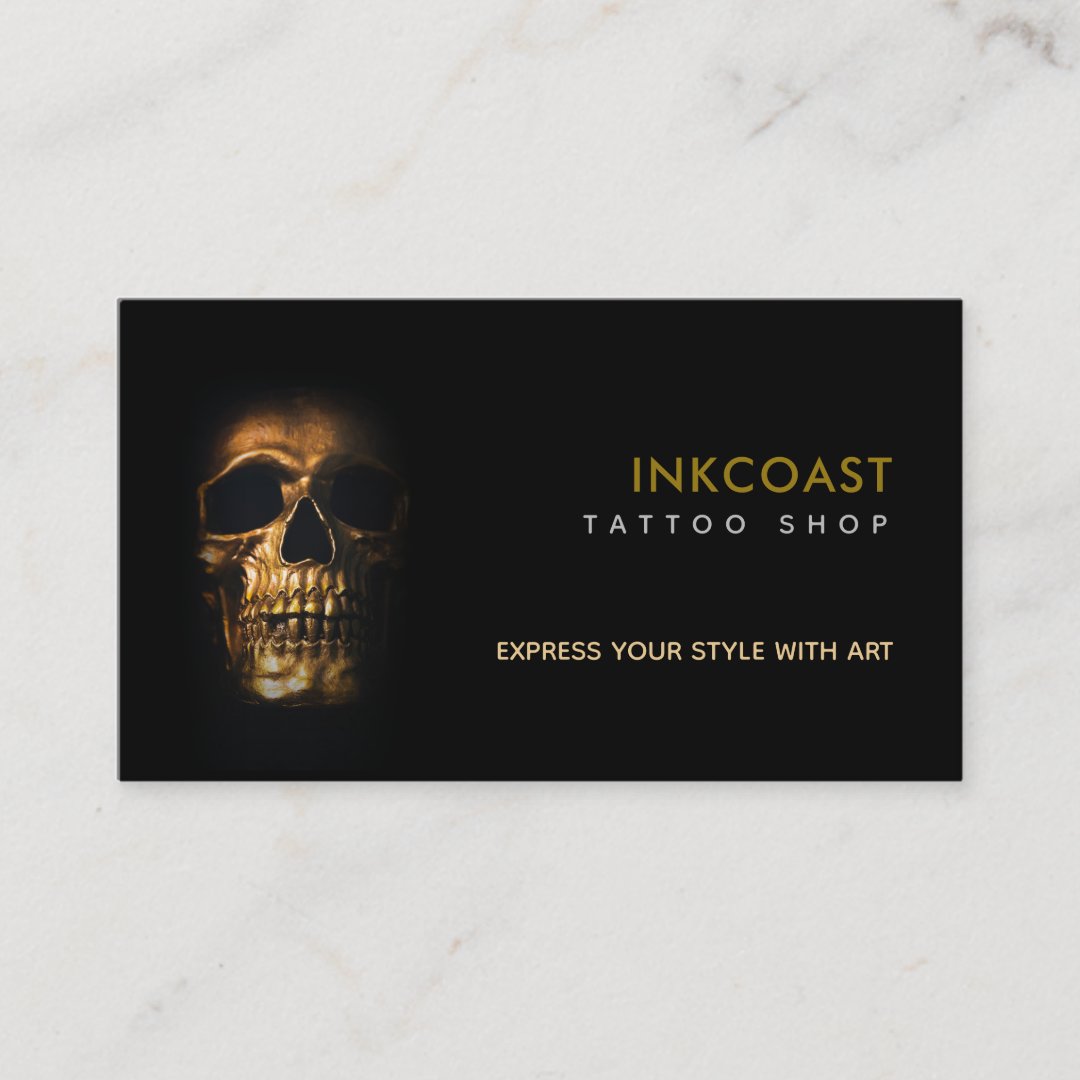 Tattoo Shop Slogans Business Cards | Zazzle