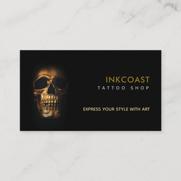 Tattoo Shop Slogans Business Cards | Zazzle