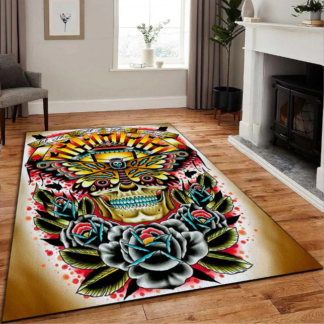 Tattoo-Style Floor Mats | Zazzle