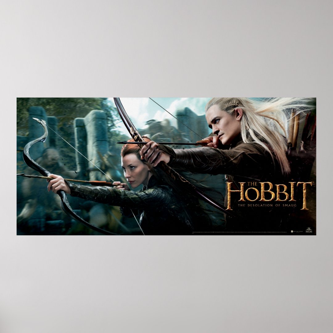 TAURIEL™ and LEGOLAS GREENLEAF™ Movie Poster | Zazzle