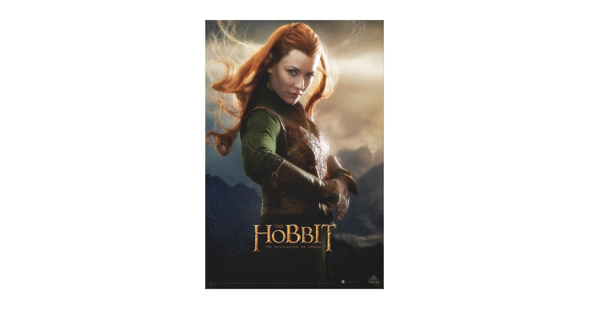 TAURIEL™ Character Poster 2 Canvas Print | Zazzle
