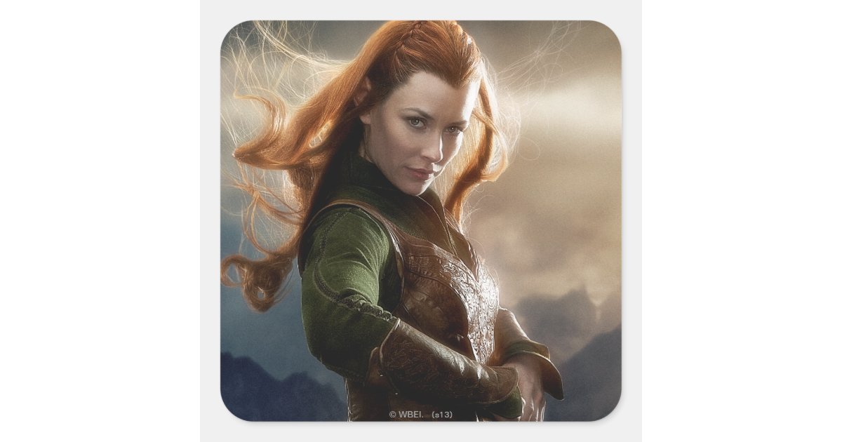 TAURIEL™ Character Poster 2 Square Sticker | Zazzle