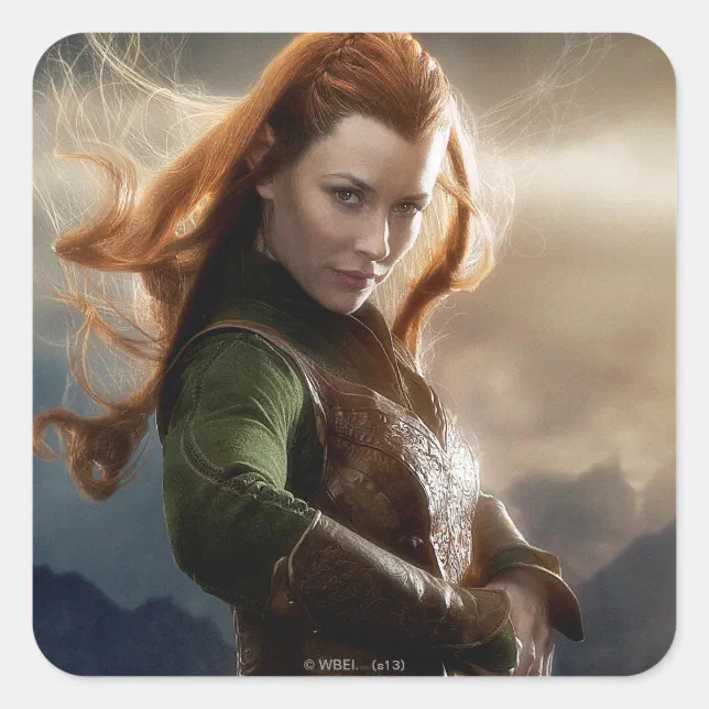 TAURIEL™ Character Poster 2 Square Sticker | Zazzle