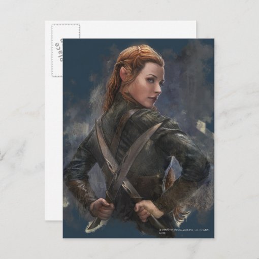 TAURIEL™ Sketch Postcard | Zazzle