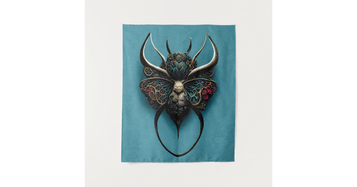 Taurus Butterfly Tapestry | Zazzle