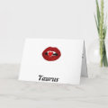 Taurus Card | Zazzle