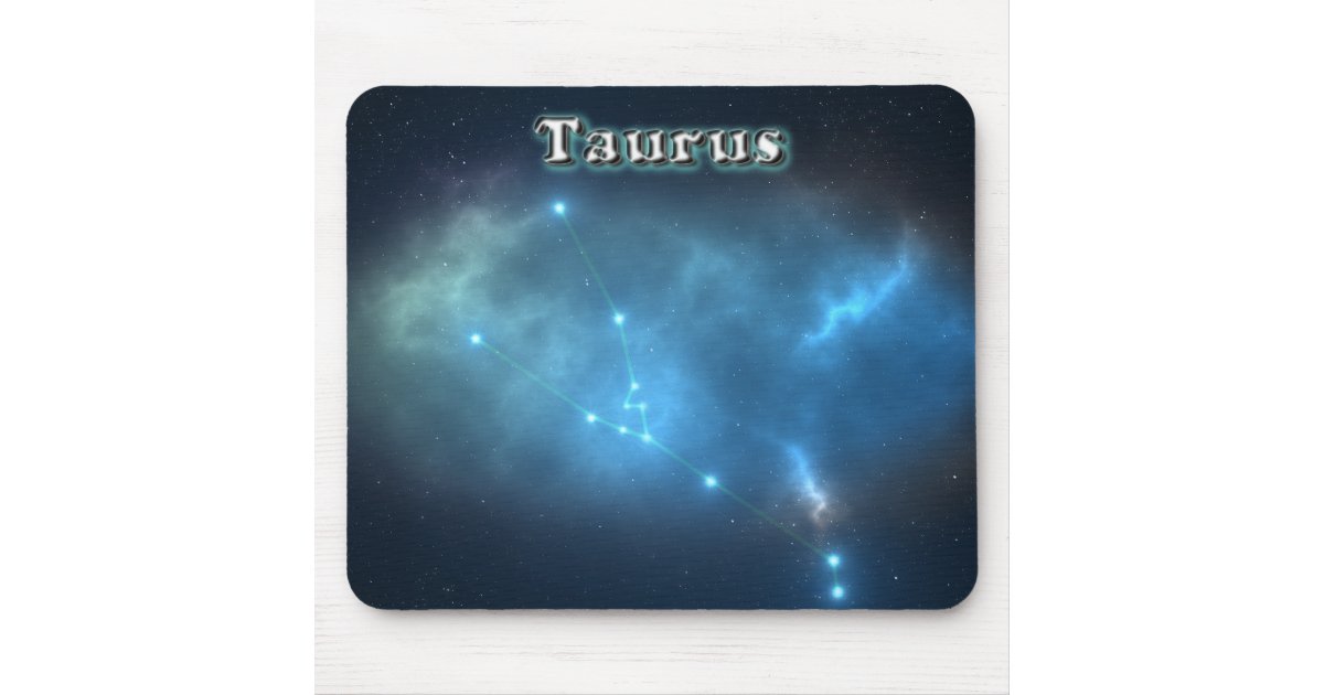 Taurus constellation mouse pad | Zazzle.com