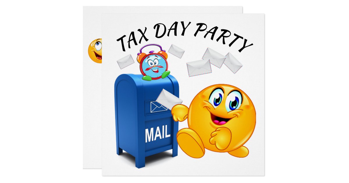 Tax Day Party Invitation | Zazzle.com