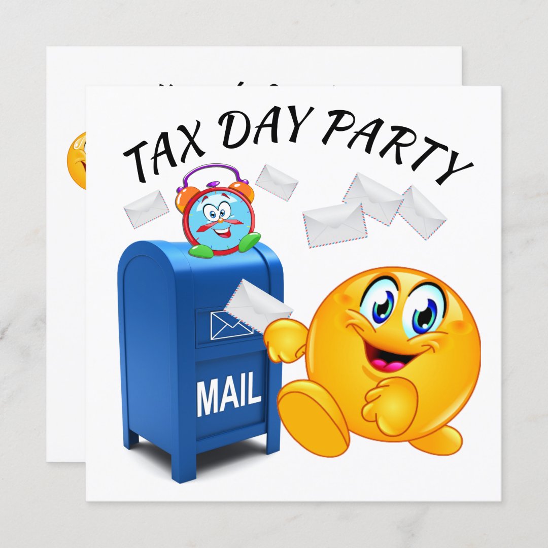 Tax Day Party Invitation | Zazzle