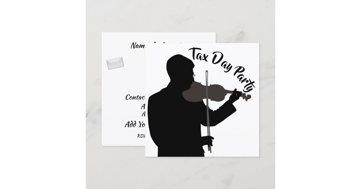 Tax Day Party Invitation | Zazzle