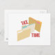 Tax Time Postcard | Zazzle