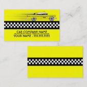 taxi cab business card | Zazzle