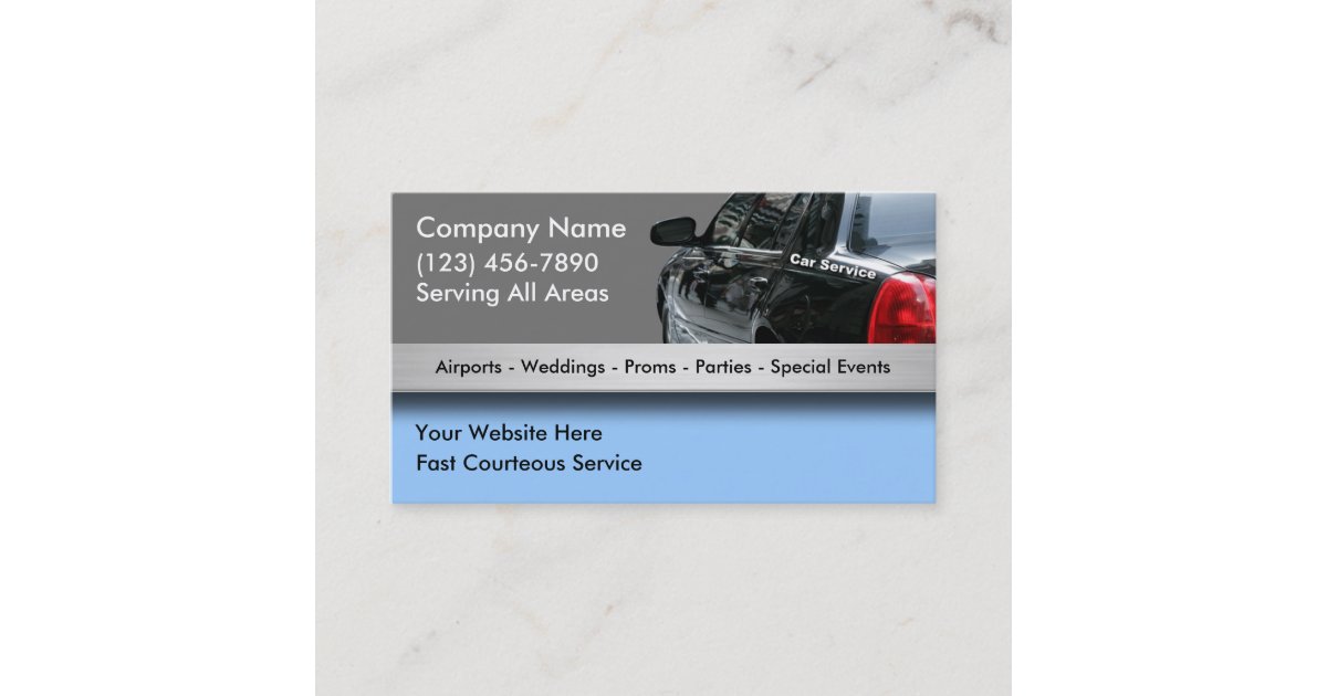 Taxi Cab Business Cards | Zazzle