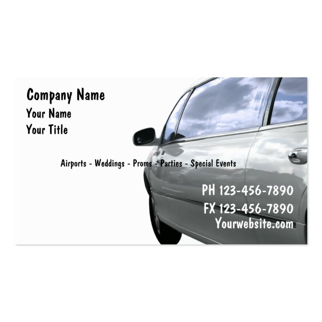Taxi Cab Business Cards