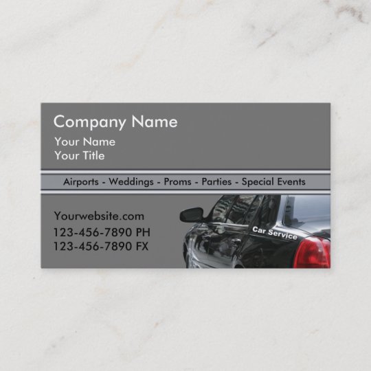 Taxi Cab Business Cards Fixed | Zazzle.com