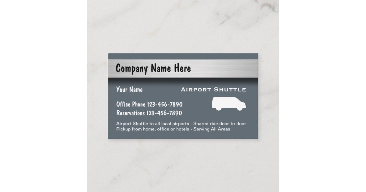 Taxi Public Transportation Business Card | Zazzle