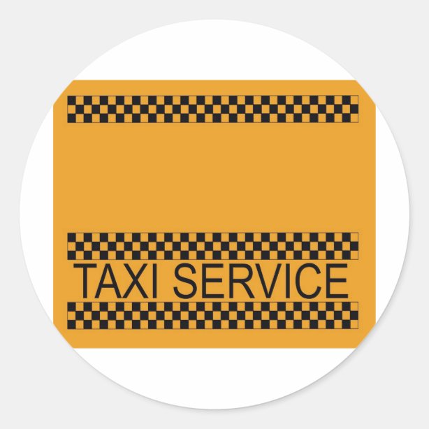 Taxi Stickers - 100% Satisfaction Guaranteed | Zazzle