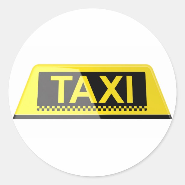 Taxi Stickers - 100% Satisfaction Guaranteed | Zazzle
