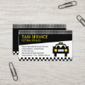 Taxi Station/Driver, Price List Business Card | Zazzle