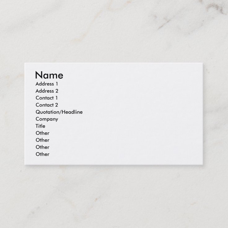 Taxicab receipt business card | Zazzle