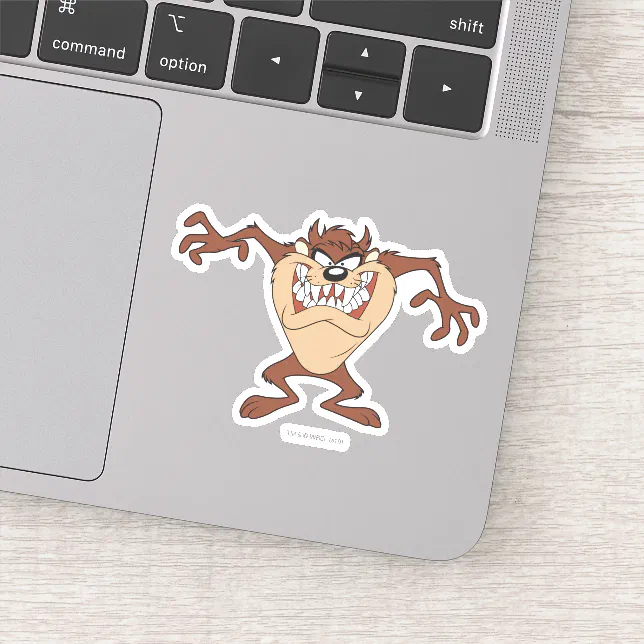 TAZ™ Arms Wide Sticker | Zazzle