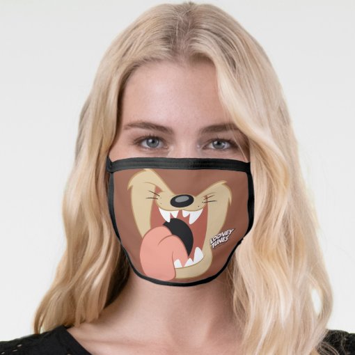 TAZ™ Big Mouth Face Mask | Zazzle