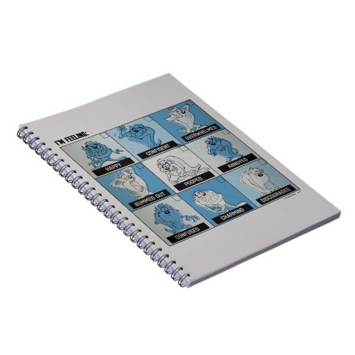 TAZ™ Emotion Checkbox Notebook | Zazzle