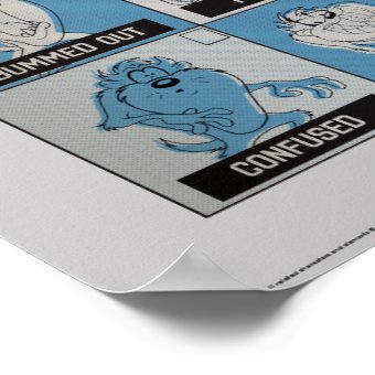 TAZ™ Emotion Checkbox Poster | Zazzle