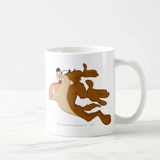TAZ™ flying through the air Coffee Mug | Zazzle
