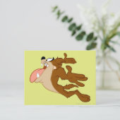 TAZ™ flying through the air Postcard | Zazzle