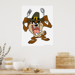 TAZ™ Hungry Poster | Zazzle