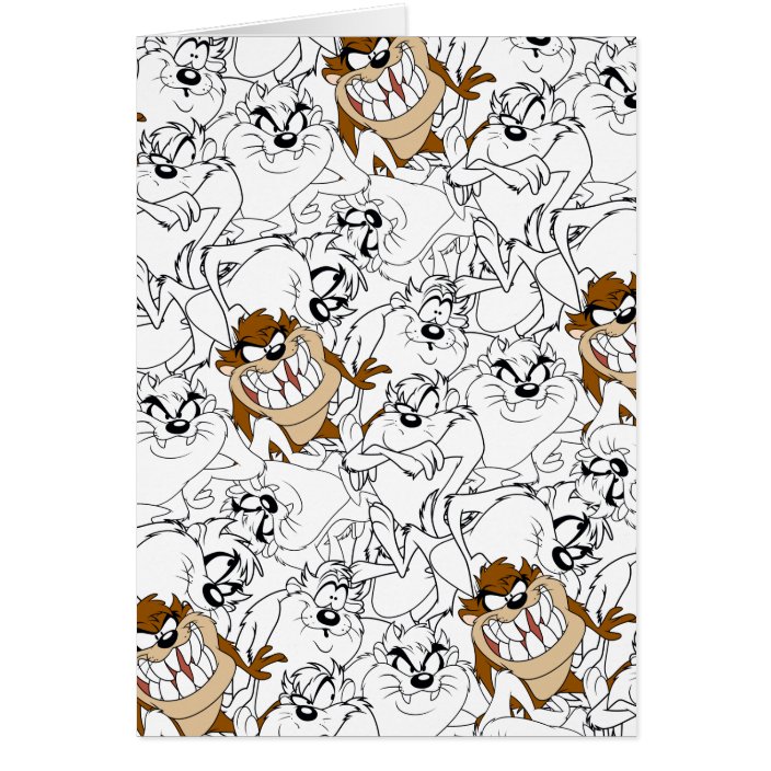 TAZ™ Line Art Color Pop Pattern | Zazzle.com