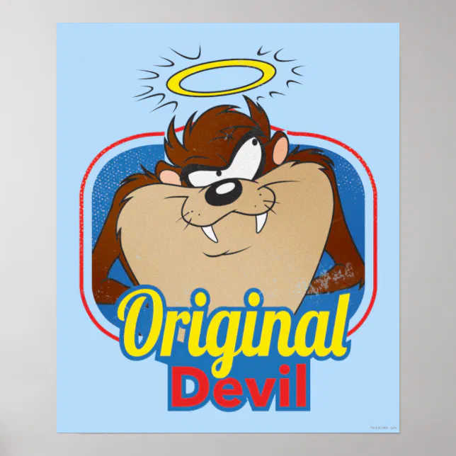 TAZ™ Original Devil Poster | Zazzle