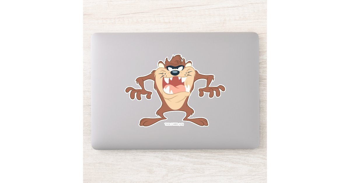 TAZ™ posing Sticker | Zazzle