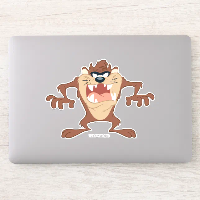 TAZ™ posing Sticker | Zazzle