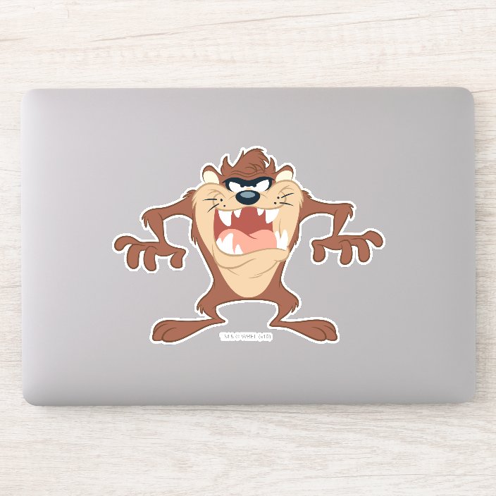 TAZ™ posing Sticker | Zazzle.com