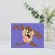 TAZ™ | Sticking His Tongue Out Postcard | Zazzle