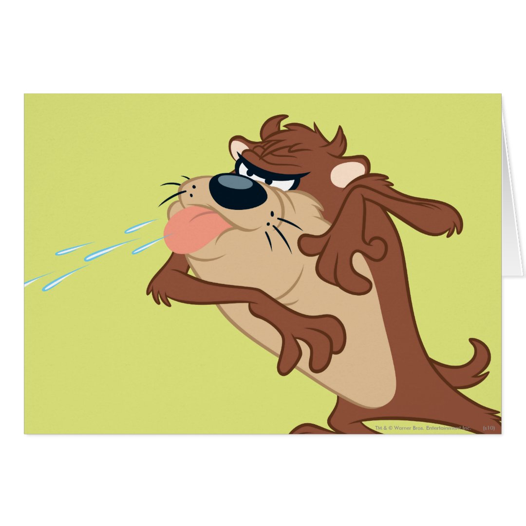 TAZ™ sticking out his tongue | Zazzle