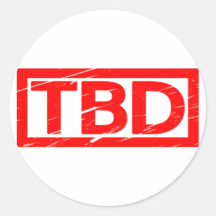 Tbd Stickers & Sticker Designs | Zazzle