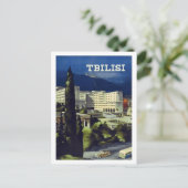 Tbilisi, Georgia, big city,vintage travel postcard | Zazzle