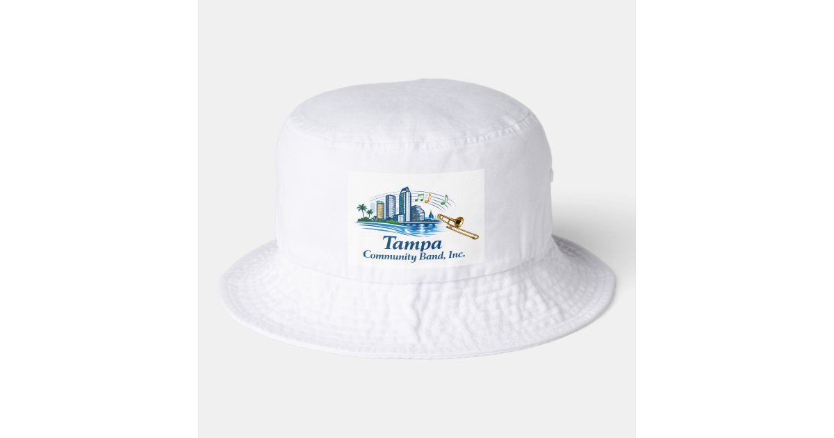 TCB Trombone Logo Bucket Hat | Zazzle