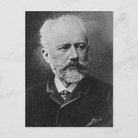 Tchaikovsky Photo Portrait Postcard | Zazzle.com