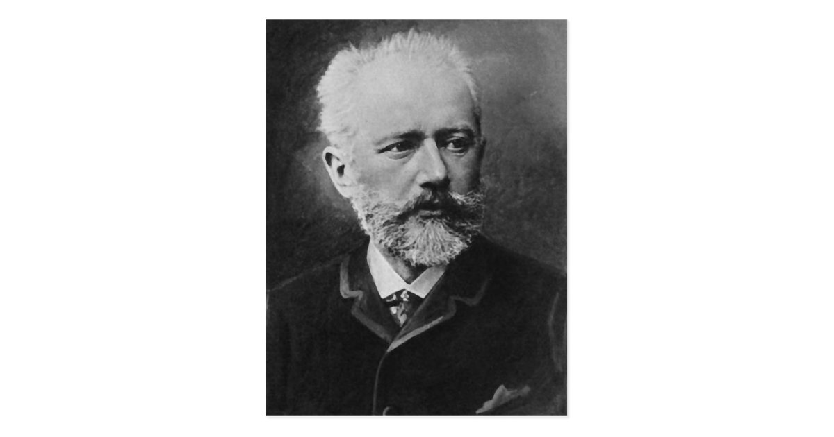 Tchaikovsky Photo Portrait Postcard | Zazzle.com