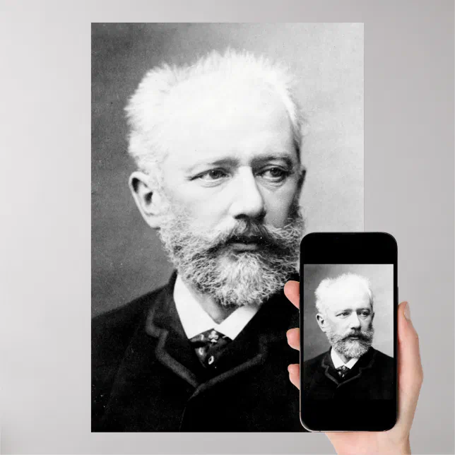 Tchaikovsky Portrait Poster | Zazzle